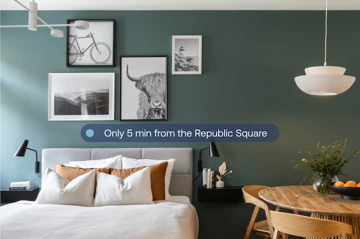 Central Apartment 5 Min From The Republic Square - 프라하