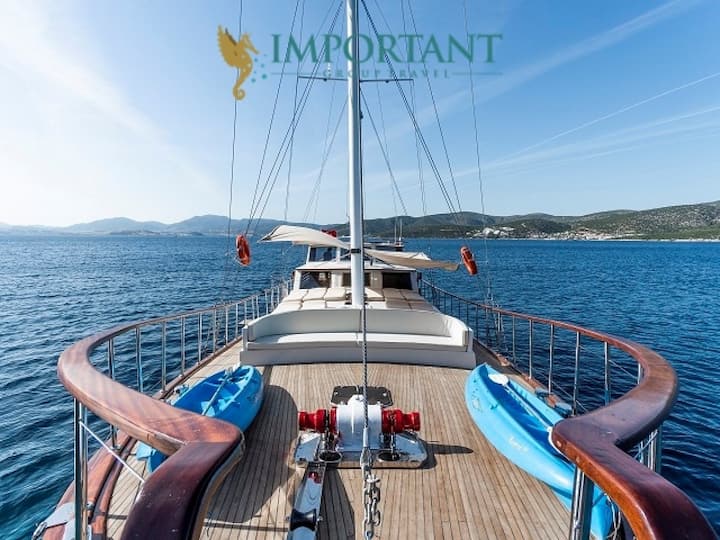 24mt Lux Gulet With 4 Cabins In Bodrum - Bodrum
