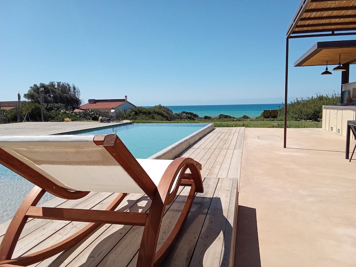 New Villa With Pool On The Sea - Pozzallo
