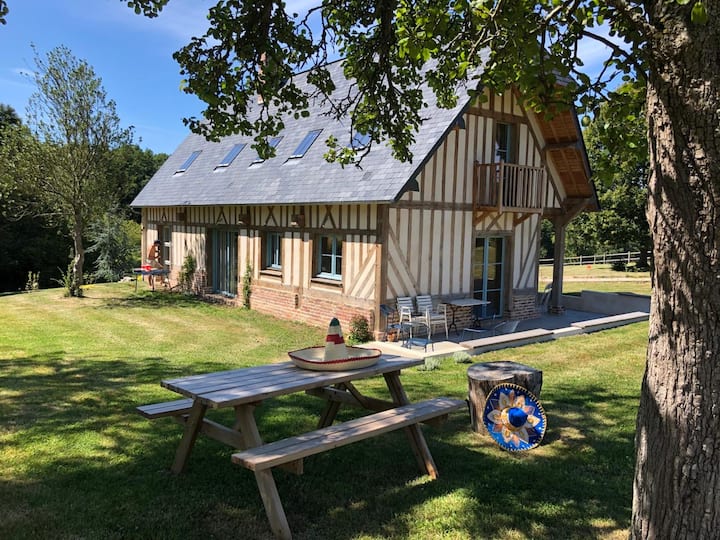 Cottage Normand Pleine Nature Au Sein D'un Haras - Villerville