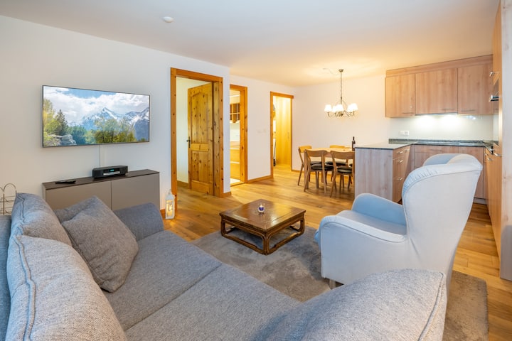 Moderne 3.5-zimmer Ferienwohnung In Grächen - Grächen