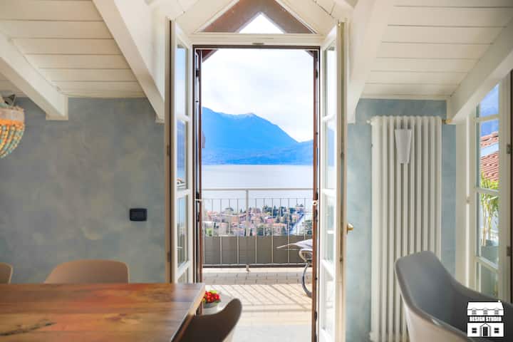M&p House: Vista Lago Como Wifi - Varenna