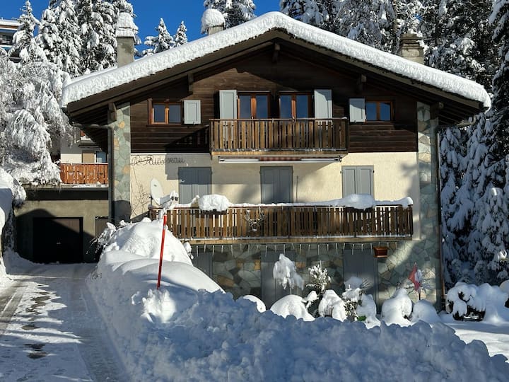 Appartement De Charme En Attique - Crans-Montana