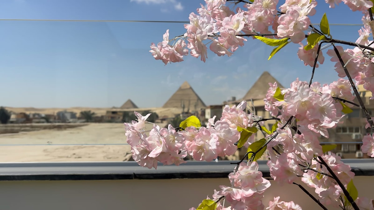 Hôtel Rizk Pyramidsview - Chambres d'hôtes à louer à Nazlet El-Semman ...