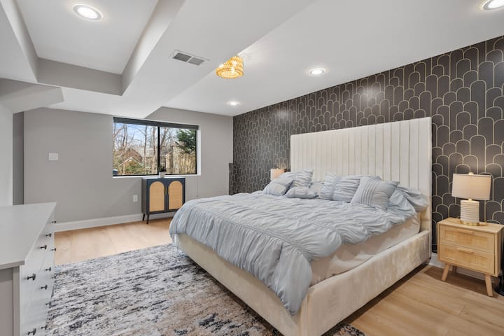 Cozy And Lux Retreat Near Tysons: King Bed, Games - Reston, VA