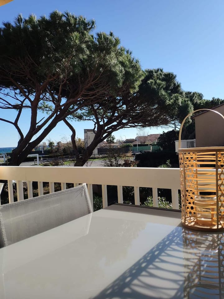 Ste-maxime, La Nartelle, Appt Front De Mer - Sainte-Maxime