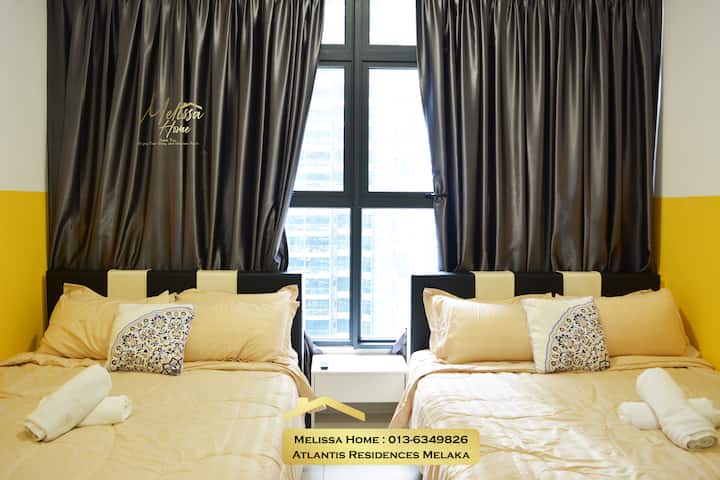 Poolview #4-6pax #Near Jonker #Atlantis - Malacca