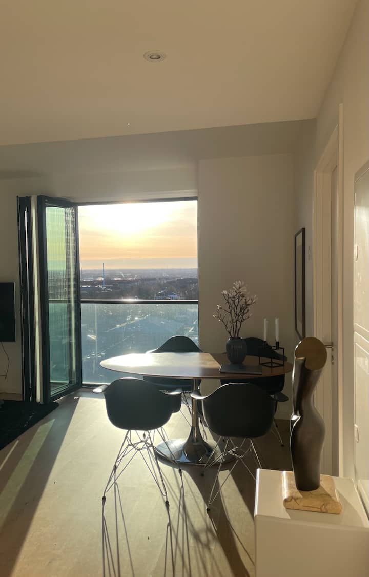 Lejlighed Med Panoramaudsigt I København - Copenhaguen