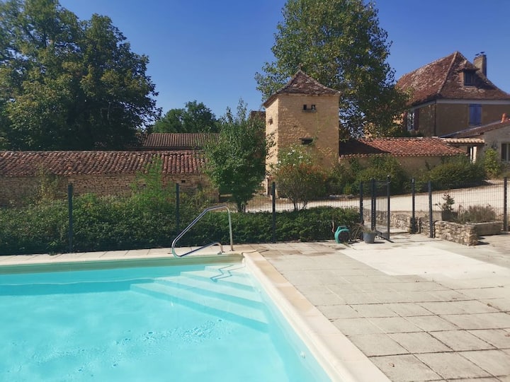 Chez Jeanne. Paunat. Gîte 5/7 Personnes. Piscine - Limeuil