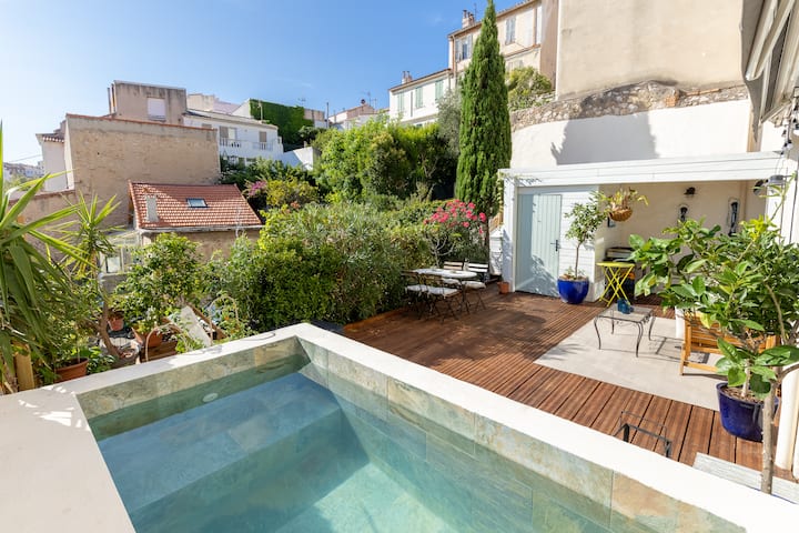 Grande Terrasse Et Piscine Endoume - Marseille