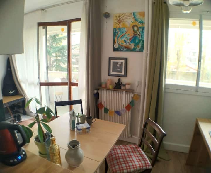 Studio Lumineux Sur Cour Arborée - Paris