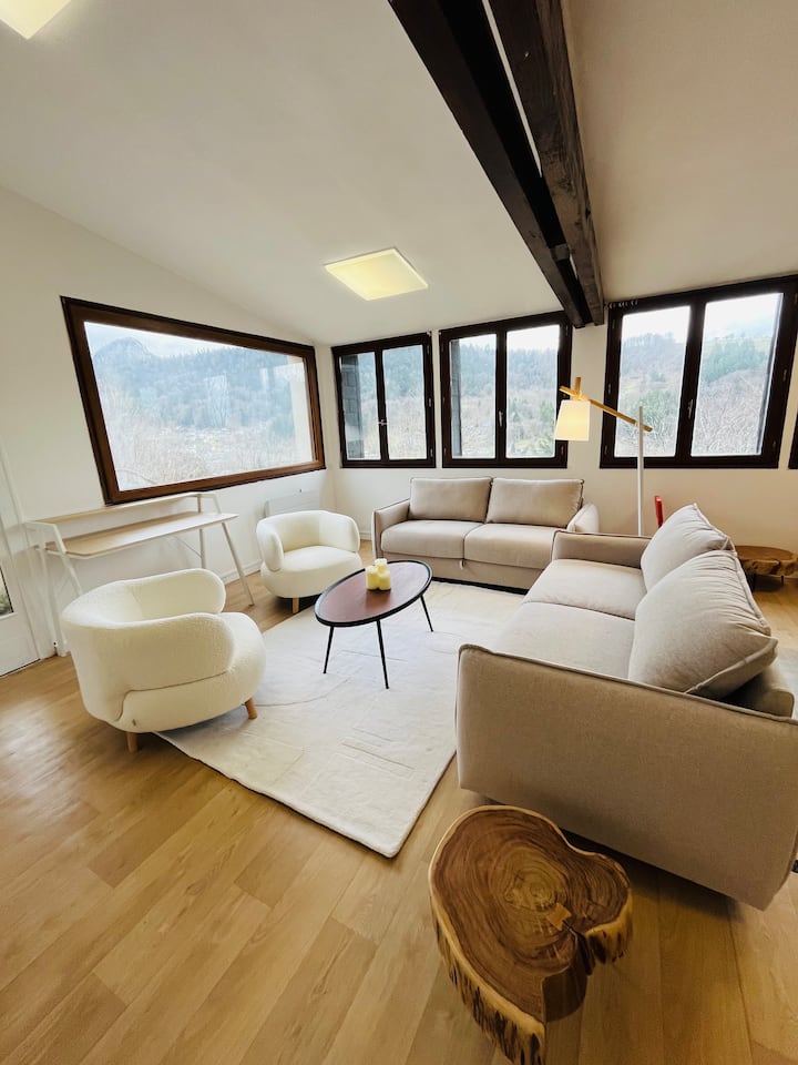 Appartement Le Romy : Vue Montagne - Mont-Dore