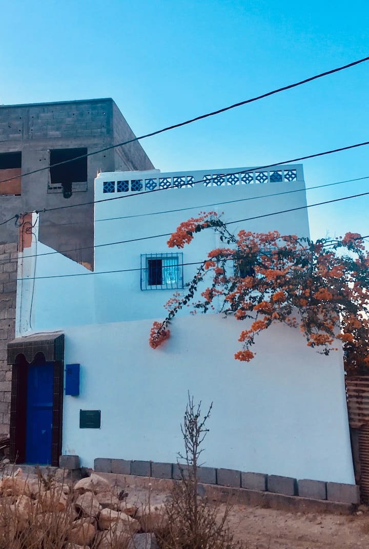 Maison Spacieuse Avec Terrasse - Taghazout