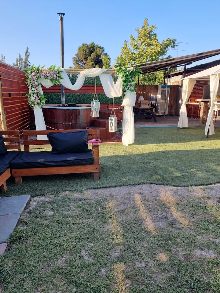 Cabaña Con Piscina - El Monte