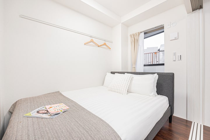 月租优惠!1ldk公寓401:双人床/厨房/浴缸/洗衣机/电视机/熨斗/wifi/京成曳舟站/便利店 - Tokio