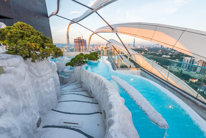 Duplex High-sky Staycation#mitec#2b2b#4pax#38 - Kuala Lumpur