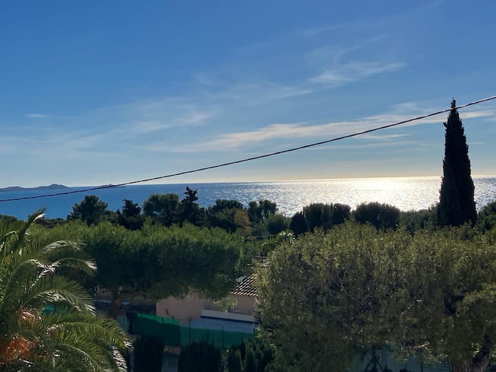 Appartement Climatisé 50m2, Vue Mer! - Bandol