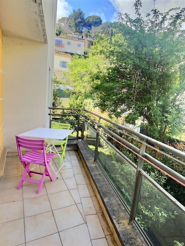 Studio-terrasse 10 Mn De La Mer - Monaco