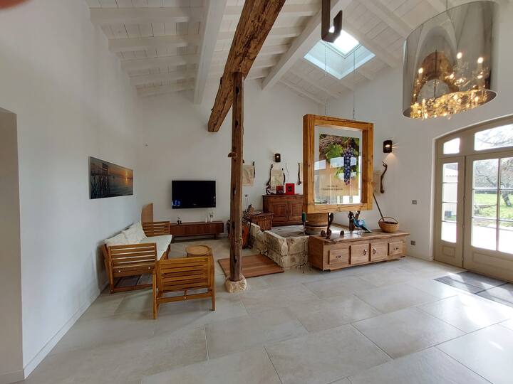 La Longère Chambre Vignes - Talmont-sur-Gironde