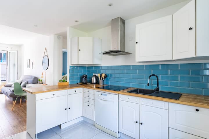 Familial & Lumineux Avec Climatisation - Toulon