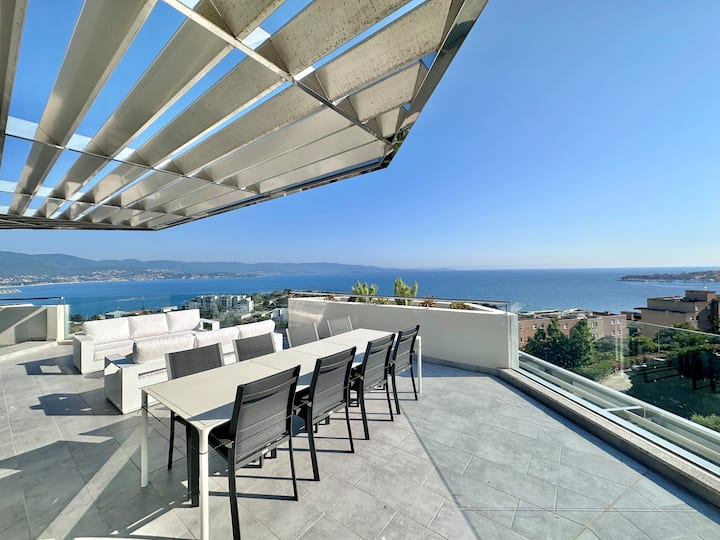 Penthouse Vue Mer Ajaccio - Korsika