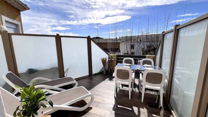 T2 36m2 Wifi, Clim, 300m Plage - Île du Levant