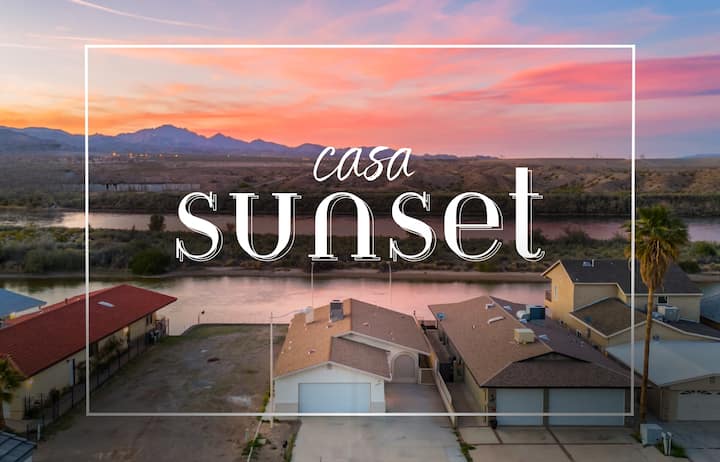 Waterfront | Casa Sunset | 2 Bd | Sleeps 10 - Laughlin, NV