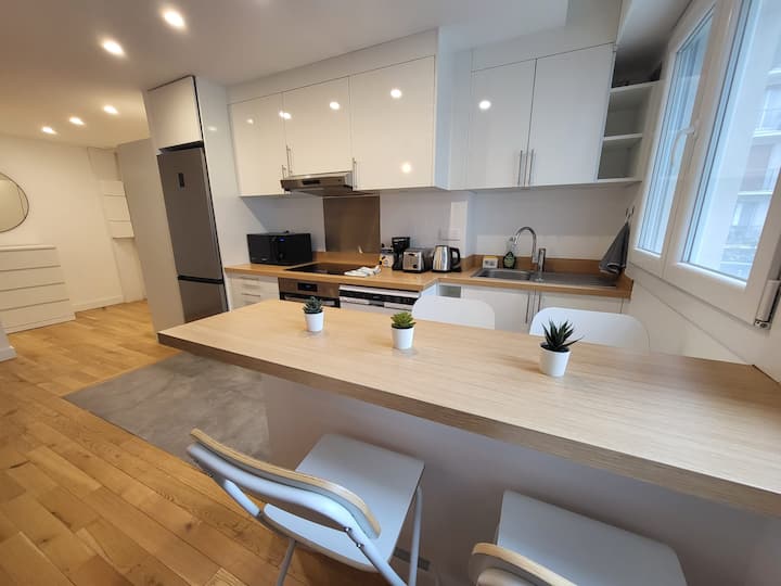 Beautiful Renovated Apartment! - Issy-les-Moulineaux
