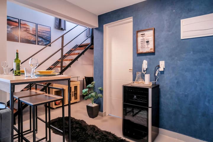 Loft Charmoso | Aeroporto | Metrô | Sp Expo + A/c - Sao Paulo