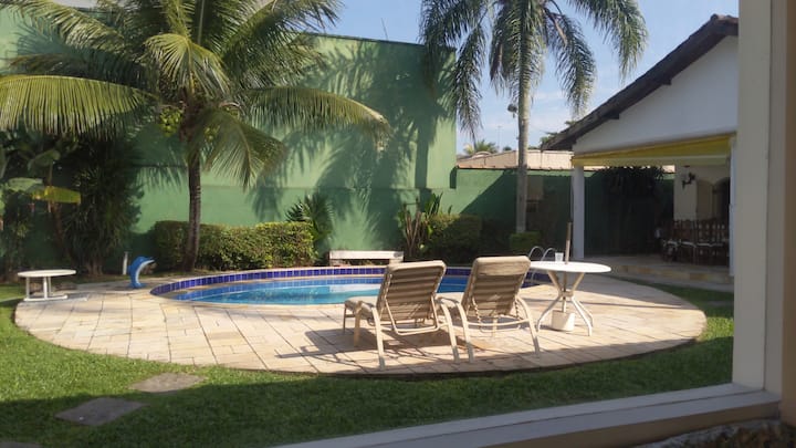 Casa Com Piscina Perto Da Praia - Guarujá