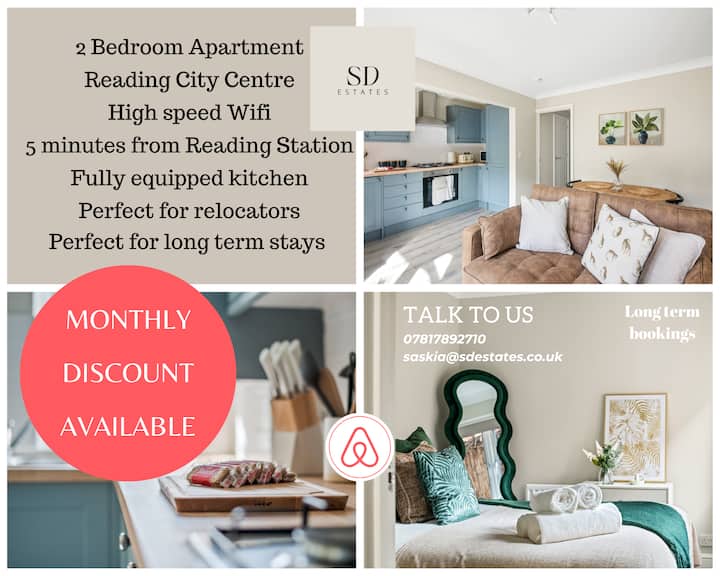 Long Stay 28% Discount | Reading Centre | Parking - Reading
