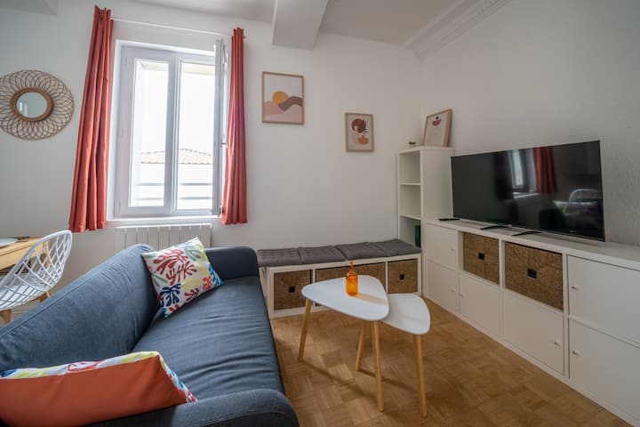 Appart T4 Cosy Centre Ville - 3 Lits Doubles - Montpellier