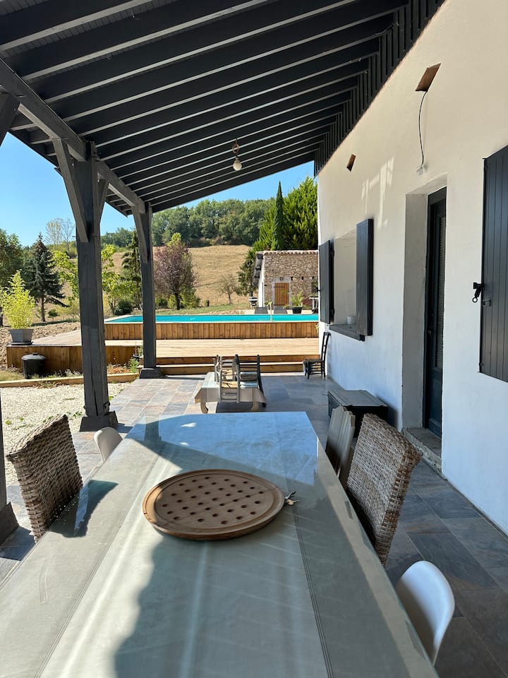 Gîte De Campagne, Piscine Privée - Monflanquin