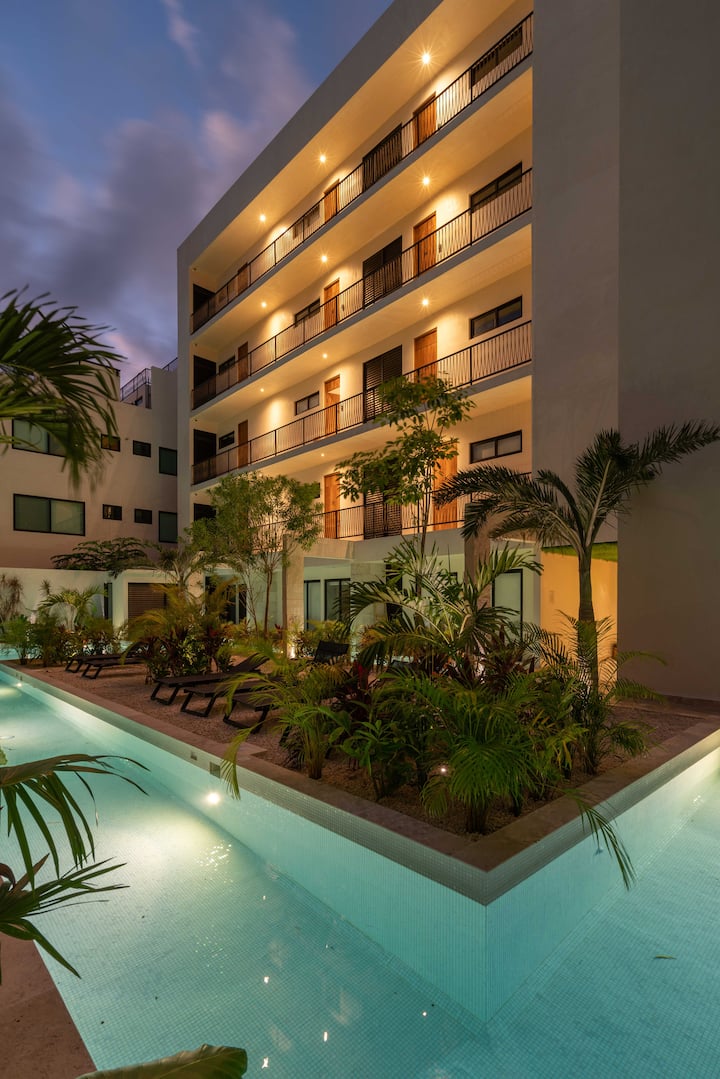 2br-gym-laundry-pool-akua Reserve - Tulum
