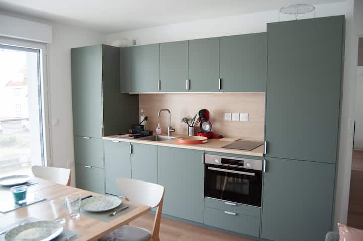 Bel Appartement Proche De La Mer - Fort-Mahon-Plage