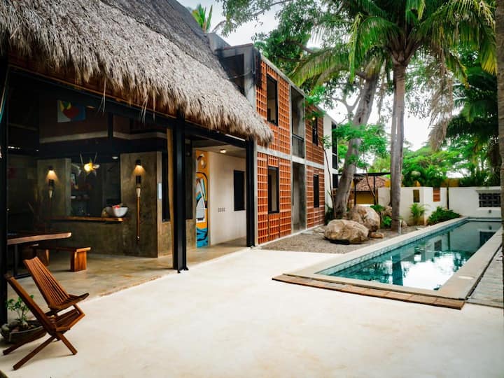 Chacalilla Bay: Jungle House: Casa Dos Palmeiras - Chacala