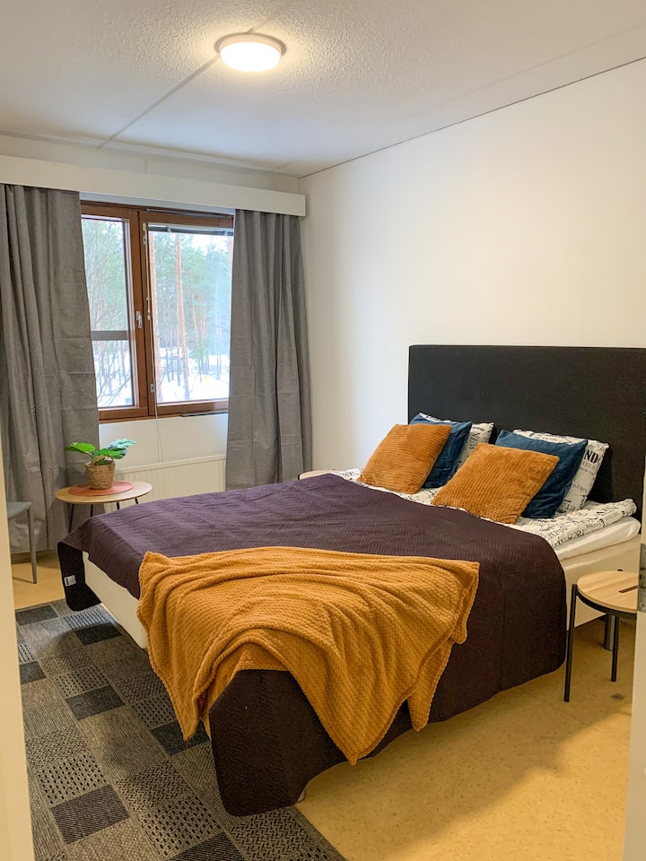 Tilava 2br-huoneisto Saunalla - Oulu