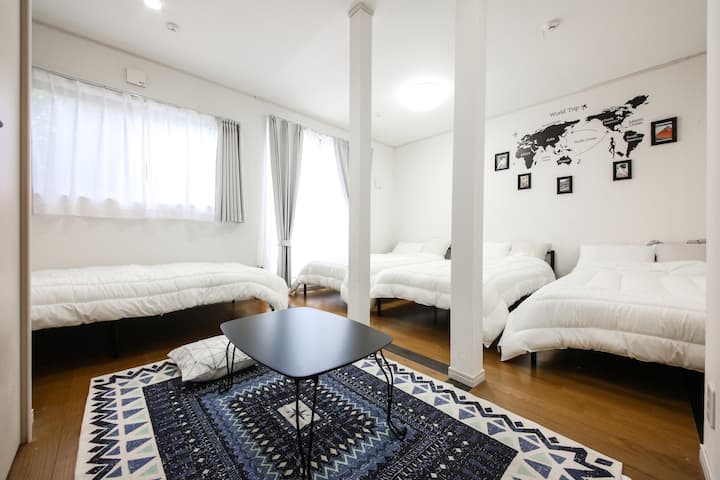 東京観光に最適な立地/駅徒歩8分/5名様/秋葉原・上野・新宿移動に便利/高速wi-fi/閑静な住宅街 - Maihama