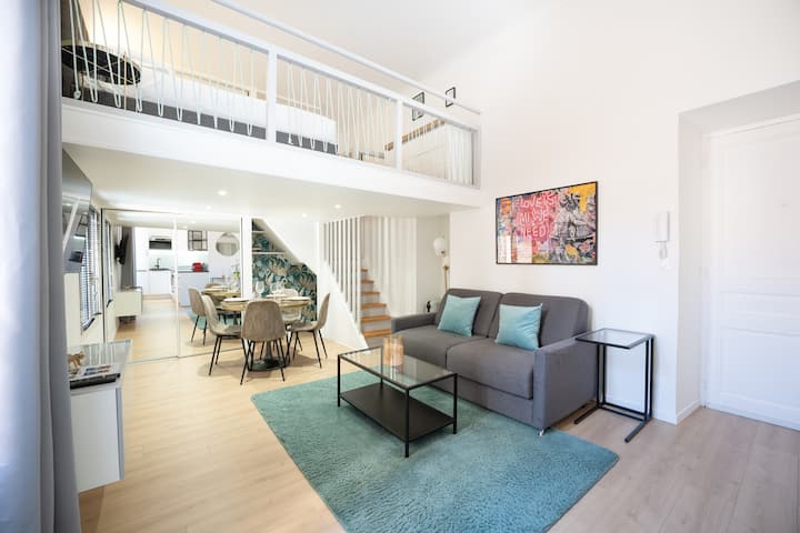 Monaco Border - Luxury - Belle Epoque  - Mezzanine - Beausoleil