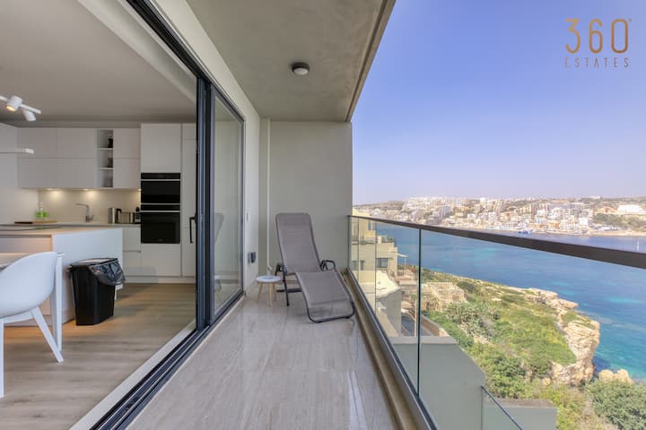 Designer 2br Home With Stunning Views In St Pauls - Malta