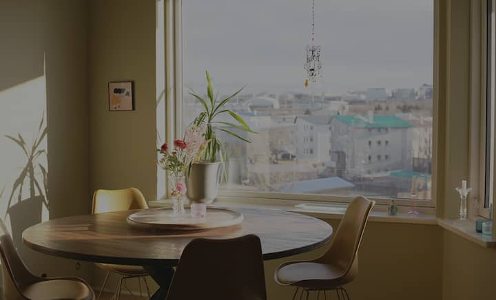 Sjarmerandi úTsýnisíbúð - Reikiavik