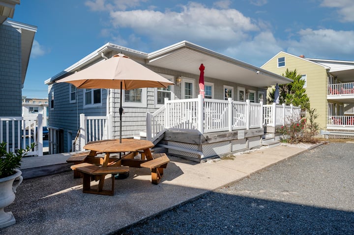 Charming Ocean Block Cottage
Free Linens & Towels - Ocean City