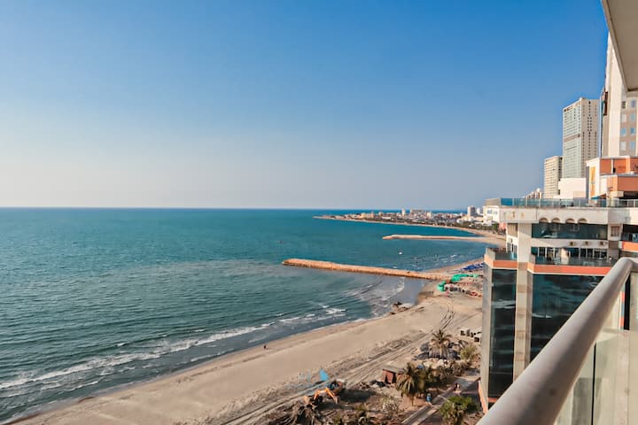 De Lujo Frente Al Mar - Duplex - Sector Turistico. - 