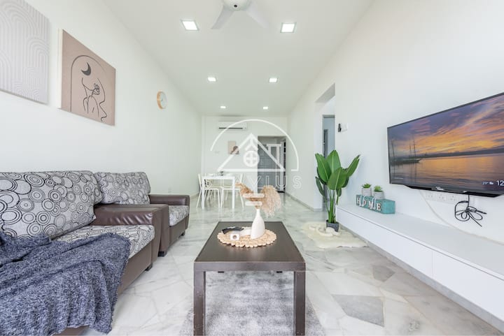(10pax) 3br Glory Beach Seaview - Port Dickson