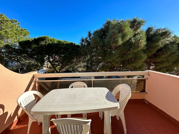 585 - Appt 6 Personnes + Parking - Argelès-sur-Mer