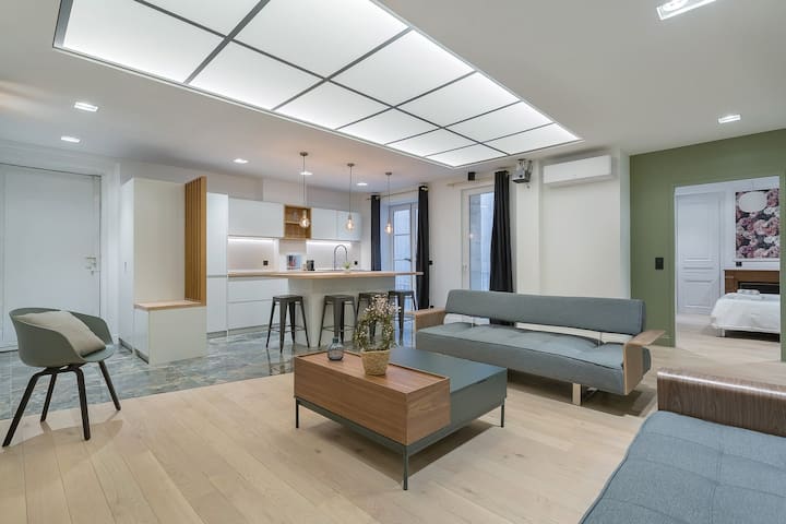 Amazing Flat Le Carnot / Clim / 2 Ch - Lyon