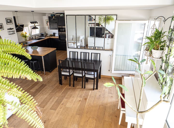 Lumineux Duplex T4 - Proche Paris - Le Plessis-Robinson
