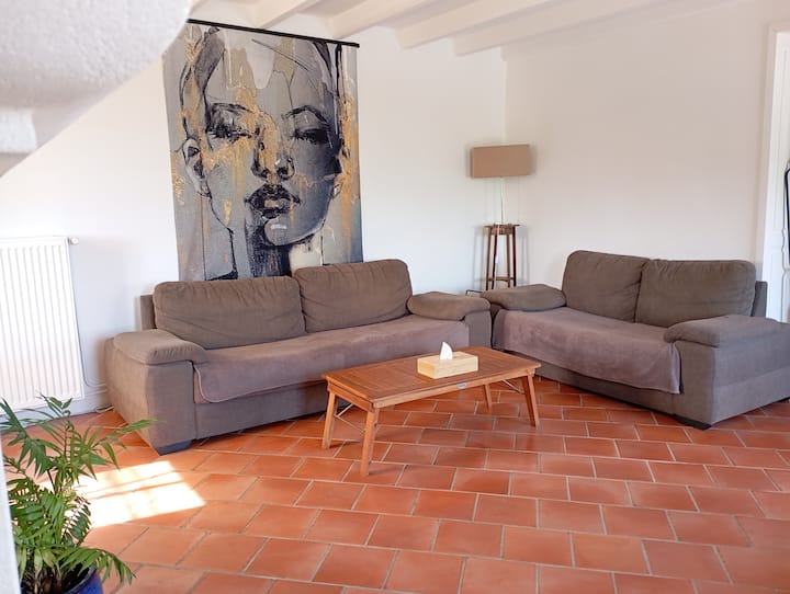 Maison En Pierre Piscine Chauffée Au Calme 8 Pers - Sauternes