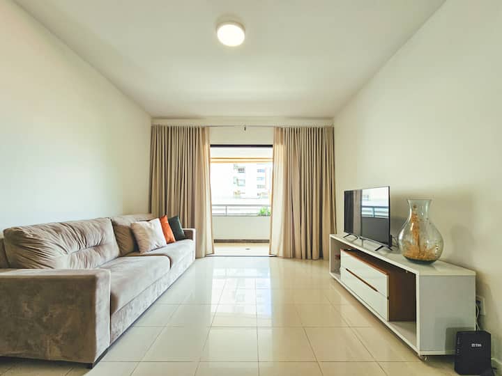 Apt 2 Suítes - Garagem - Ar Cond - Wifi - Piscina - Salvador de Bahía