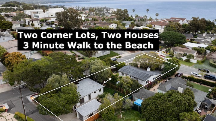 Santa Barbara Beach Properties-private Corner Lots - Isla Vista, CA
